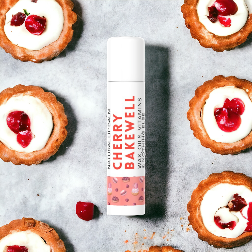 Cherry Bakewell Lip Balm – Sugar Pie Lip Balms